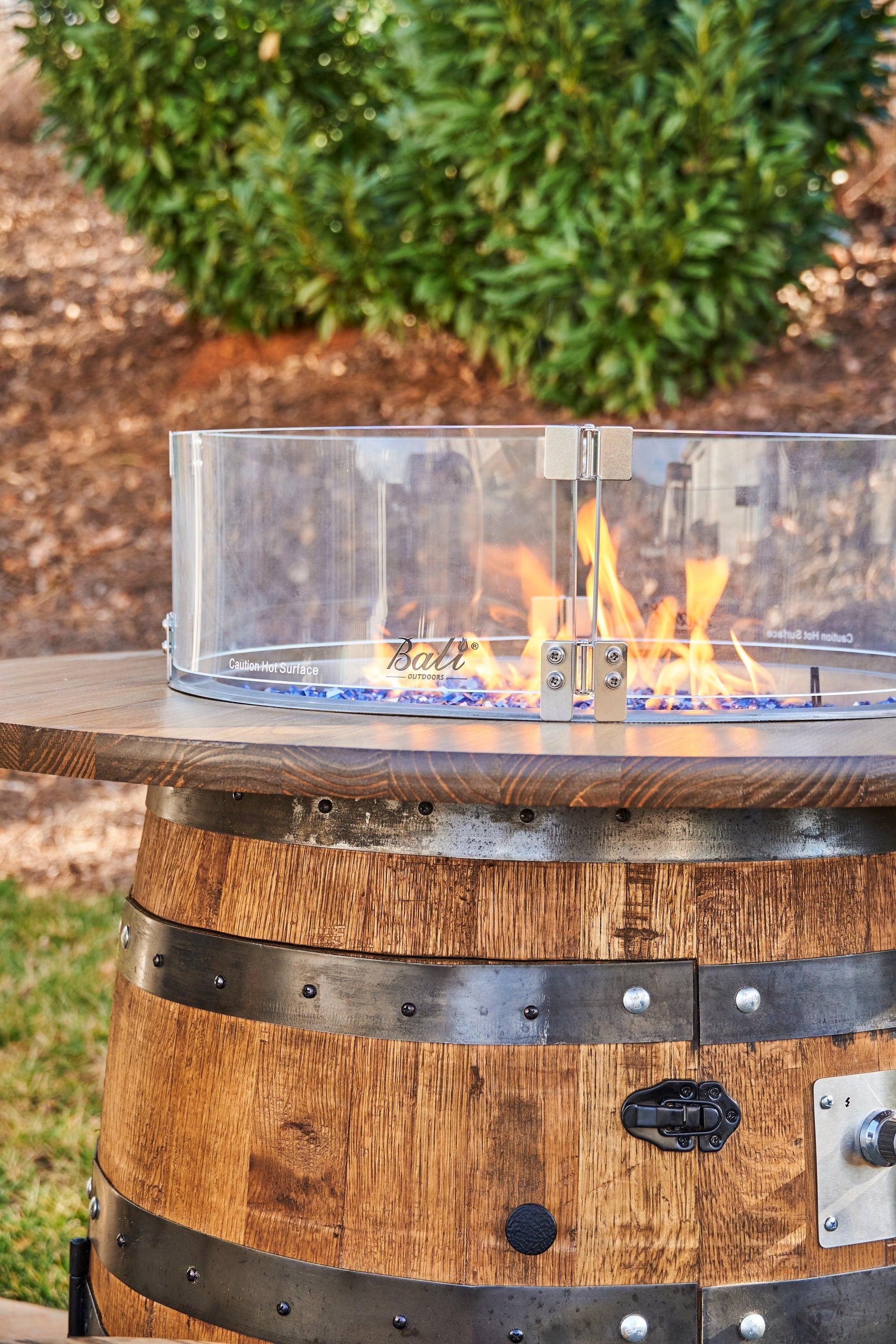 Whiskey Barrel Fire Pit – Natysdeco